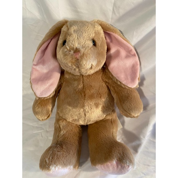 Build-A-Bear | Toys | Build A Bear Rabbit Beige Pink Ears And Feet ...